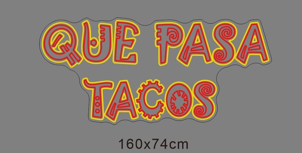 Que Pasa Tacos – Oasis Neon Signs