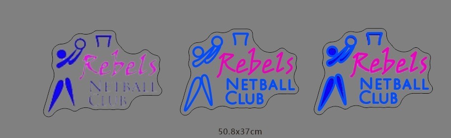 Rebels Netball Club – Oasis Neon Signs