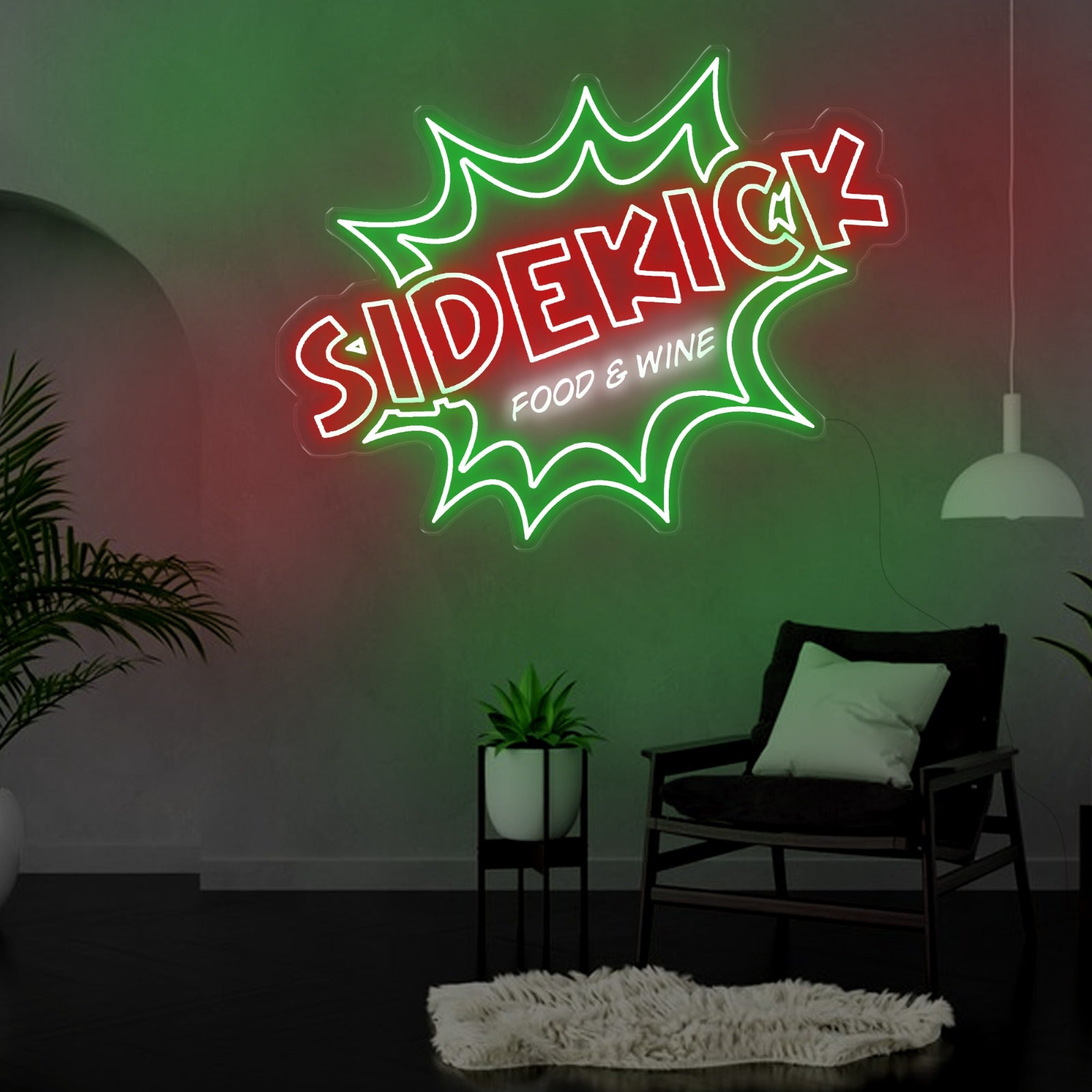 SIDEKICK – Oasis Neon Signs